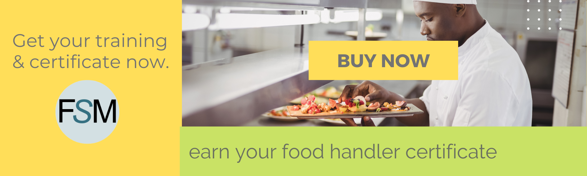 Become a certified food handler with FoodSafetyMarket
