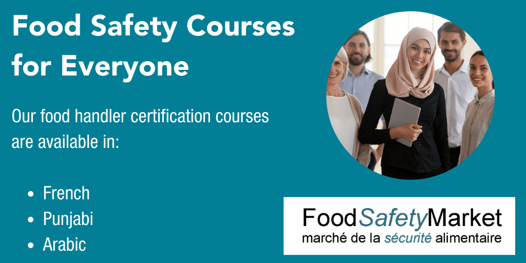 Become a certified food handler with FoodSafetyMarket